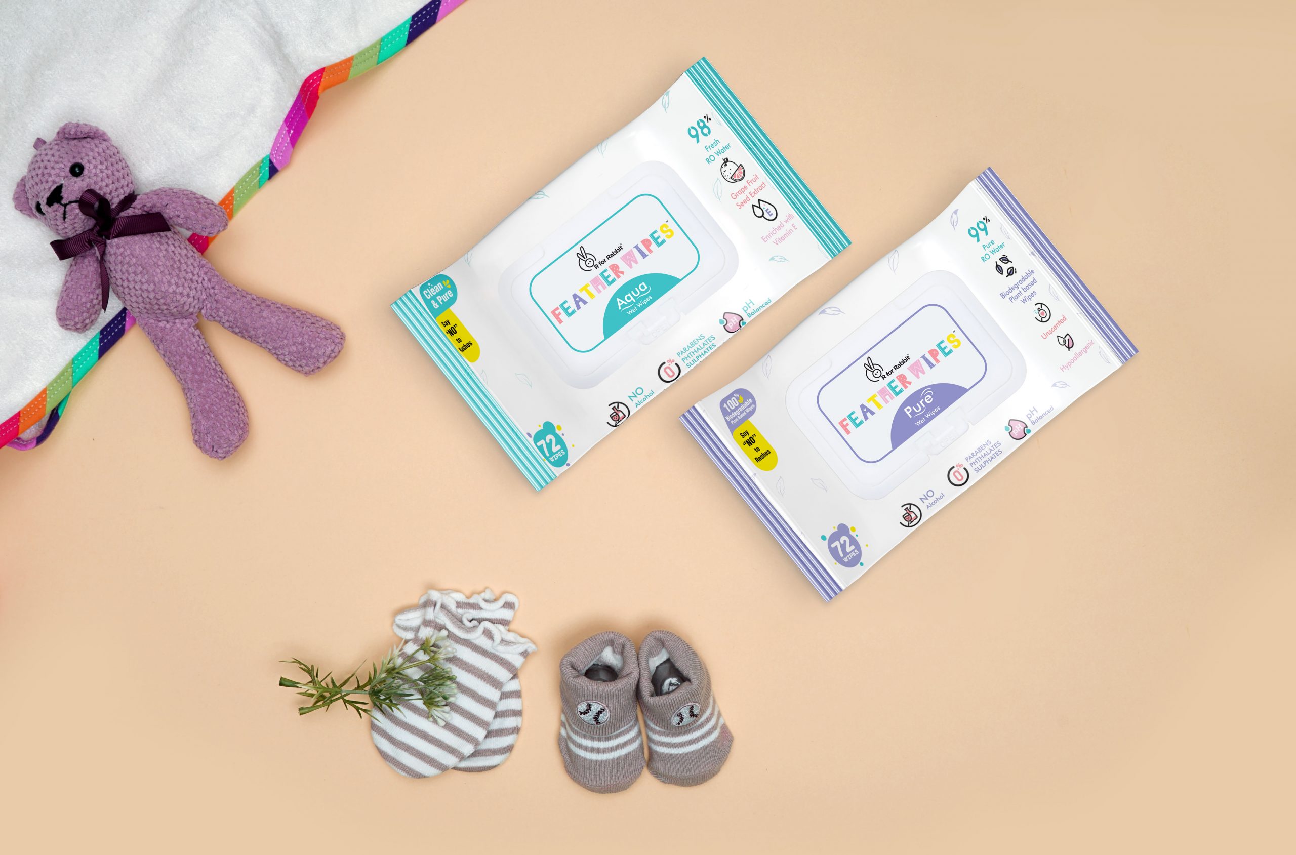 R for Rabbit Wet Wipes And R for Rabbit Hygo Bin